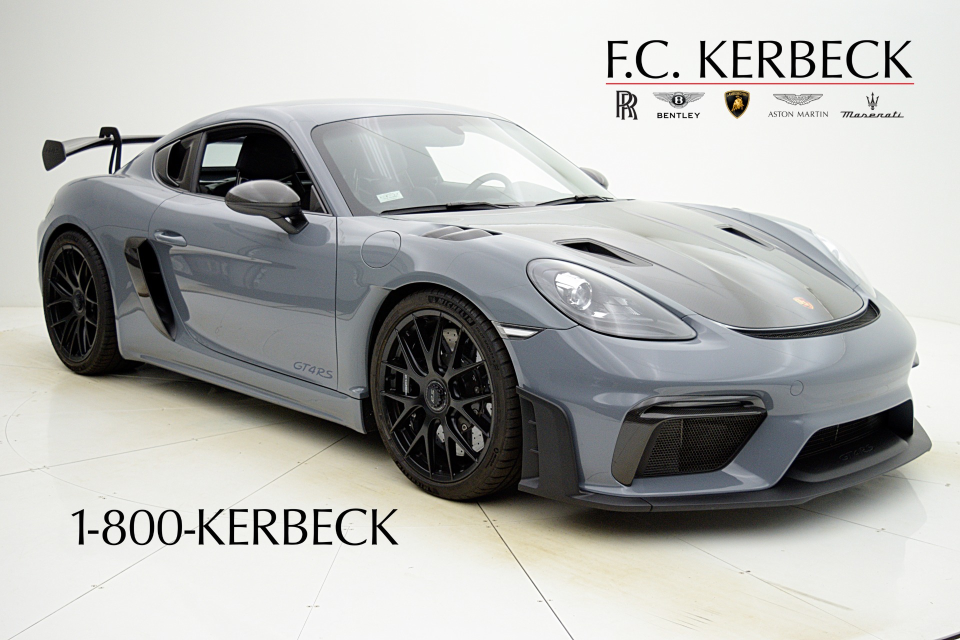 Used 2023 Porsche 718 Cayman GT4 RS WEISSACH For Sale (Special Pricing) | F.C. Kerbeck ...